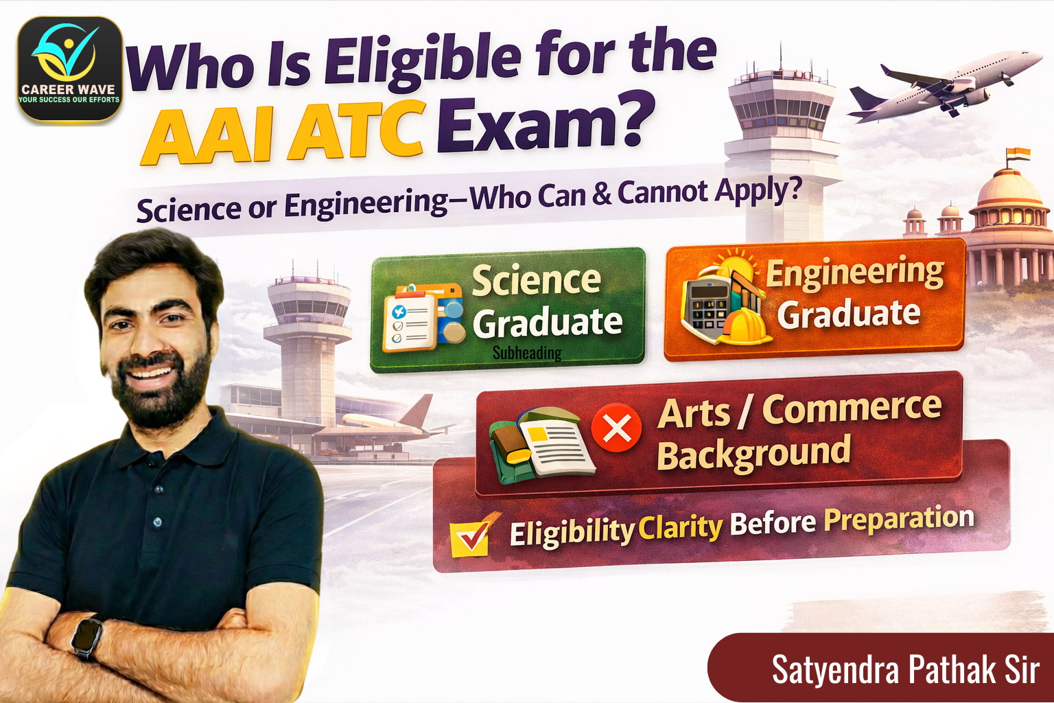 AAI ATC Eligibility Criteria Explained – PSU Job Guide | Career Wave