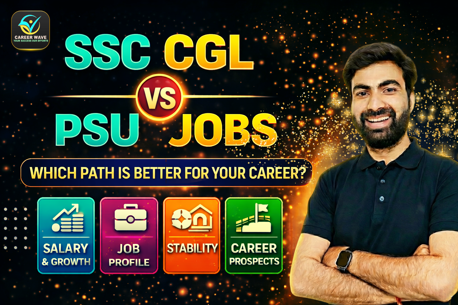 SSC CGL vs PSU Jobs – Salary, Growth & Career Comparison | Career Wave